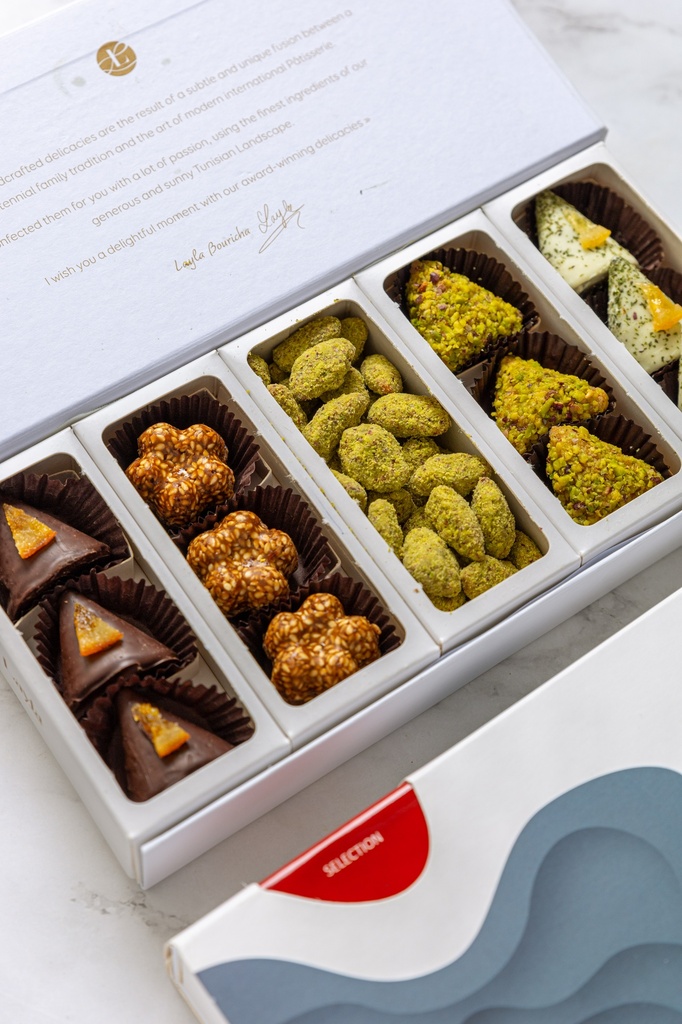 Coffret 15 pièces : Sélection du Chef | Layla Confiserie