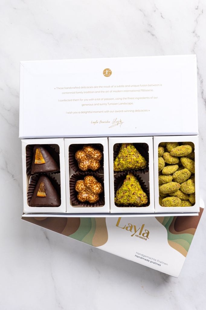 Coffret 8 pièces : Sélection du Chef | Layla Confiserie